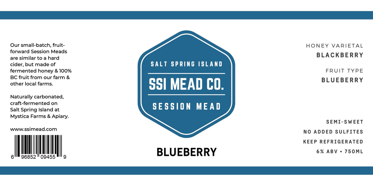 Blueberry Session Mead – Mystica Farms Ltd.